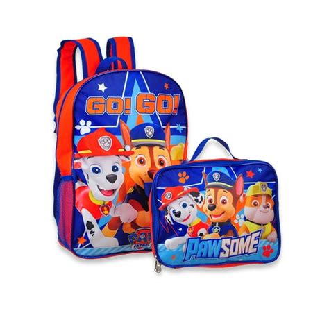 Paw Patrol Paw Patrol Backpack With Lunchbox