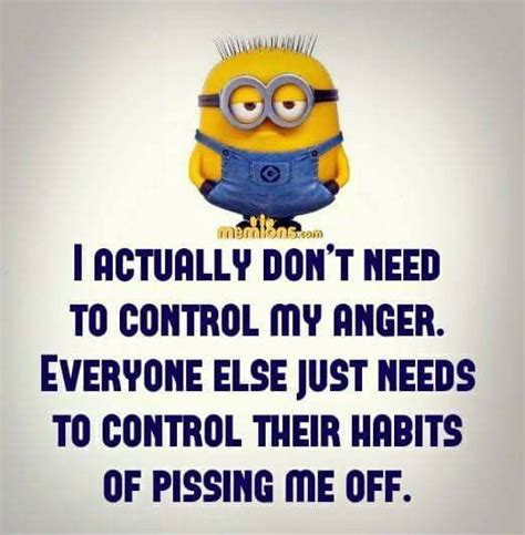 Minion With A Hilarious Caption Grumpy Minion Angry Minion Annoyed