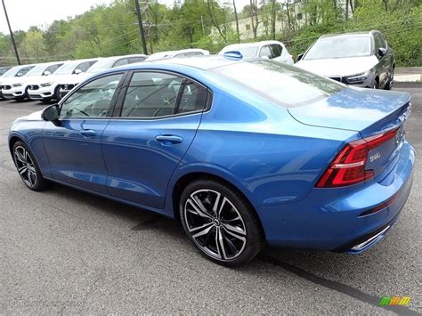 2020 Bursting Blue Metallic Volvo S60 T6 Awd R Design 138486565 Photo