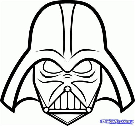Darth Vader Helmet Clip Art
