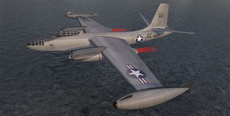 North American B 45 Tornado 3d Model By Chipbasschaos
