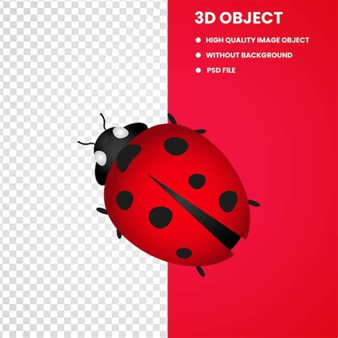 Premium Psd Red Bugg