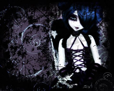 Download Anime Goth Emo Girl Pfp Wallpaper