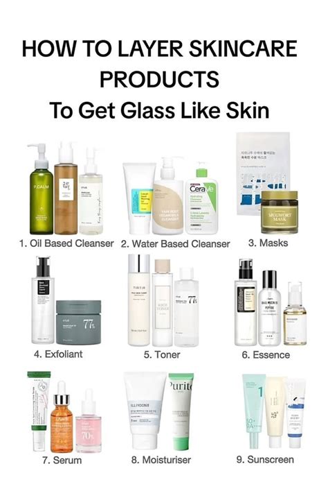 Achieve Glass Like Skin The Ultimate 9 Step Skincare Routine Skin