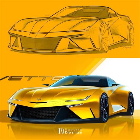Front Engined C8 Corvette Concept Looks Like An American Ferrari