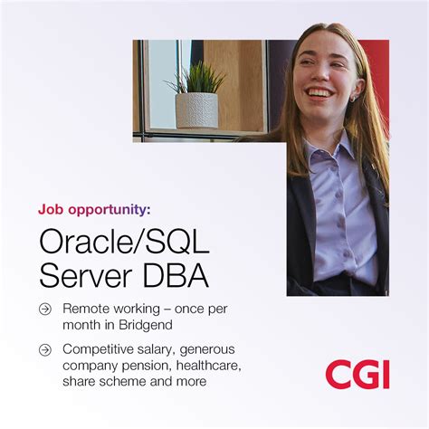 Sqlserverdba Sqlserver Oracle Dbajobs Databaseadministrationjobs