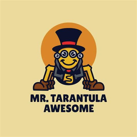 Mr Tarantula Logo 34866586 Vector Art At Vecteezy
