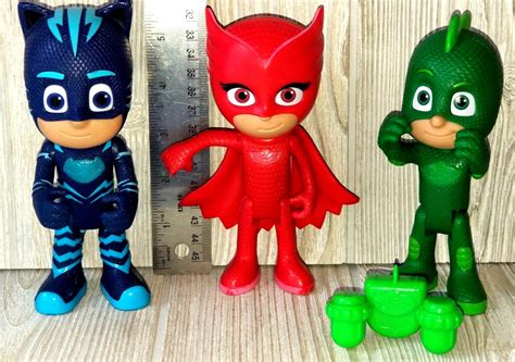 Pj Masks Just Play Talking Catboy Gecko Owlette 6 Action Figures
