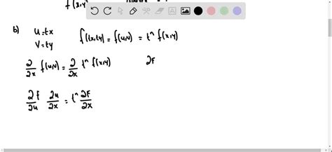 A Function F Is Called Homogeneous Of Degree N If It Satisfies The Equation F T X T Y T N F X