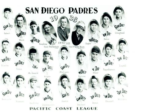 1938 San Diego Padres Pcl Team 8x10 Photo Baseball California Usa Ebay