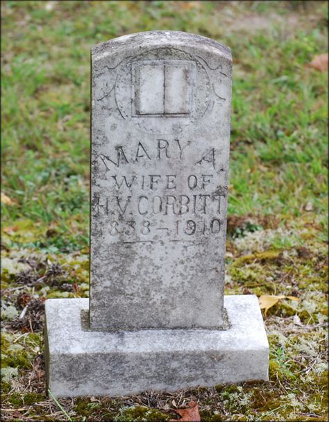Mary Ann Corbitt 1838 1910 Find A Grave Memorial