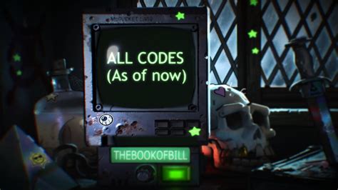 This Is Not A Website Dot All Codes The Book Of Billgravity Falls Youtube