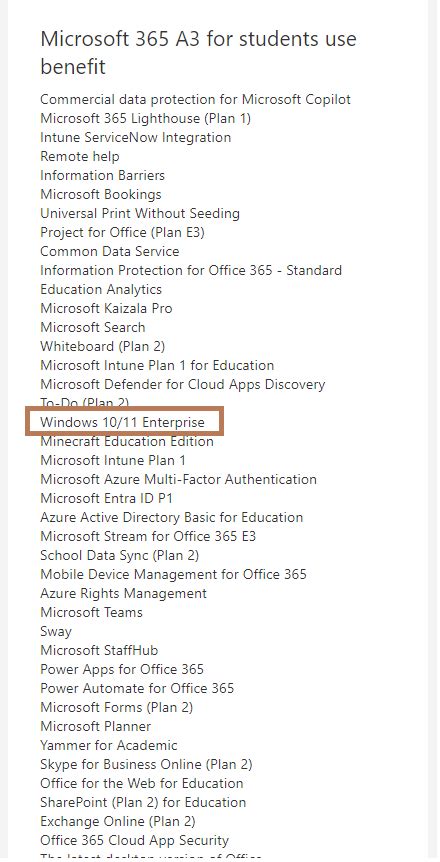 Windows Download For Microsoft 365 A3 License Microsoft Qanda
