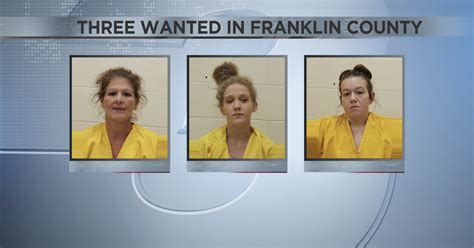 Three Women Sought Out Of Franklin County Crime And Courts