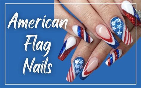 Show Your Patriotic Style With 40 American Flag Nail Designs Red White And Blue Inspiration