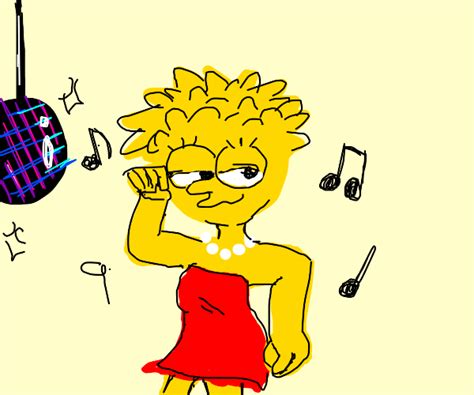 Lisa Simpson Dance Drawception