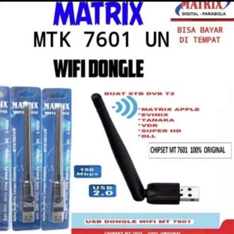 Jual Usb Wifi Dongle Matrix Mt7601 Di Seller Velvet Store Cengkareng Timur Kota Jakarta Barat