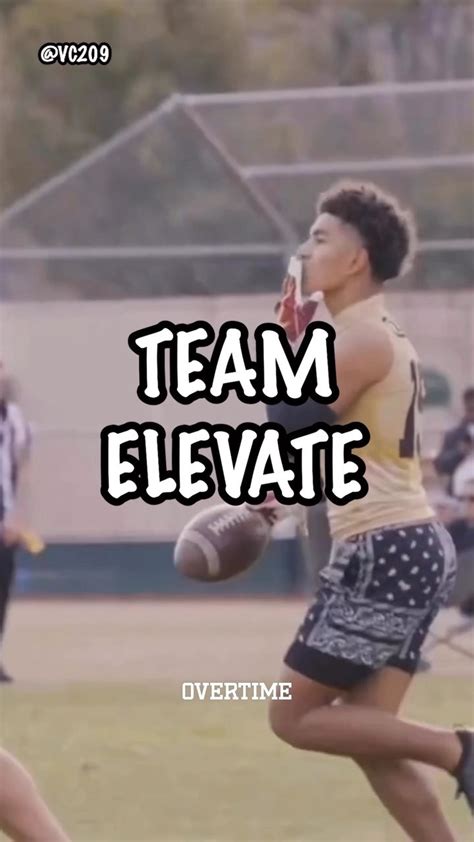 Team Elevate 7on7 One9 Organization Elevate 7on7 • Instagram