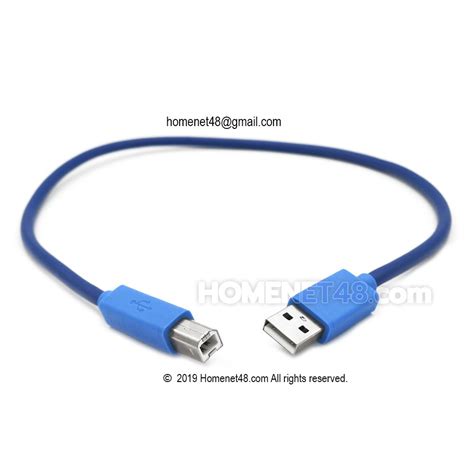 สาย Usb 20 Printer Scanner Am Bm ยาว 05 เมตร Deluxe Homenet48