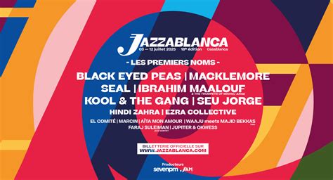 Black Eyed Peas Macklemore Seal Hindi Zahra à Jazzablanca
