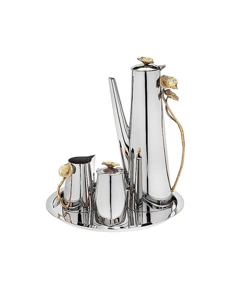 Godinger Stainless Steel Tea Set 4 Piece Macys