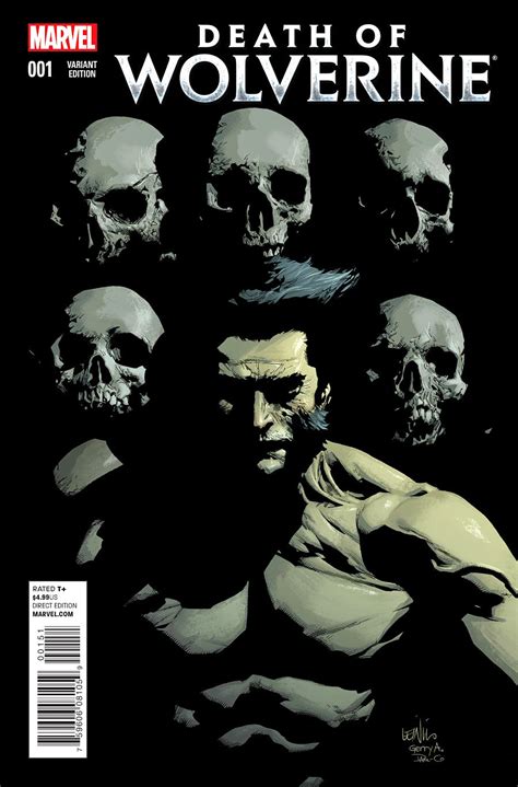 Preview Death Of Wolverine 1 By Charles Soule And Steve Mcniven