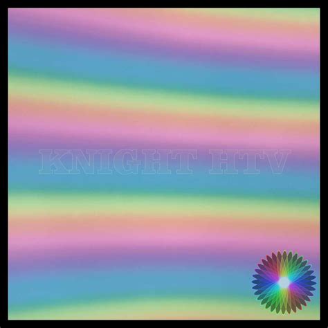 Pattern Vinyl Pastel Candy Rainbow Knight Htv