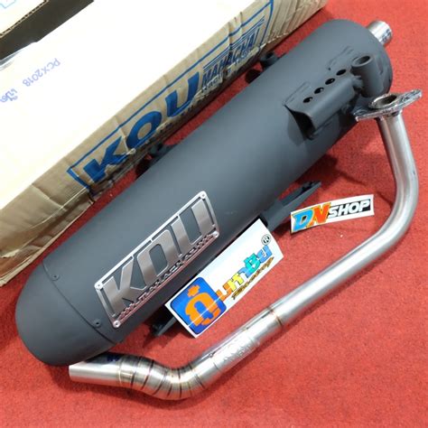 Jual Knalpot Kou Mahachai Pcx 150 2018 Shopee Indonesia