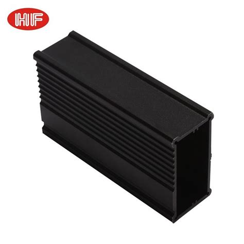 China Custom Black Anodized Extrusion Aluminum Amplifier Enclosure Manufacturers Suppliers