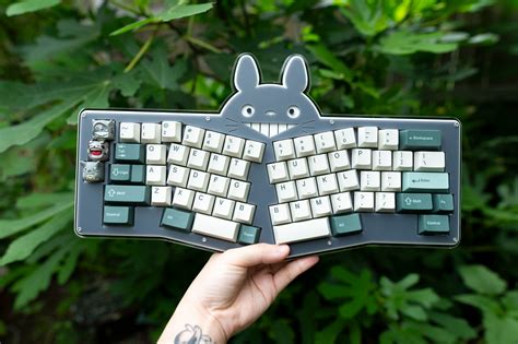 [in Stock] Gray Rat Stacked Acrylic Keyboard Kit Cafege