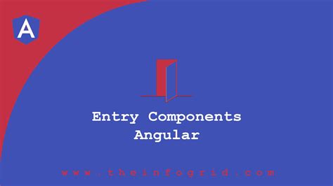 Entry Components In Angular What Are They