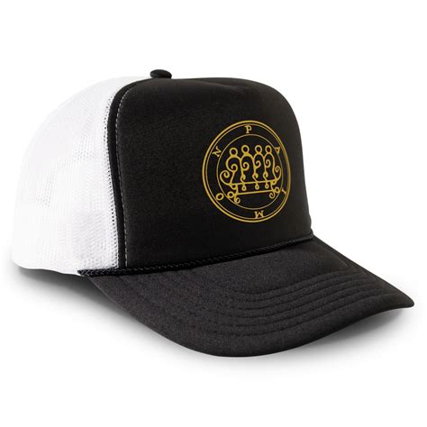Black Rabbit Hereditary King Paimon Sigil Snapback Cap