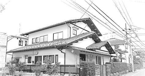 漫画背景 住宅街 016 飛河春夏のイラスト Pixiv