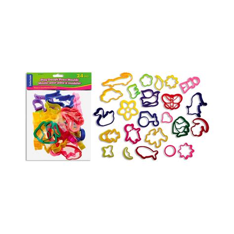 24 Clay Moulds Assorted Sizes Teachers File