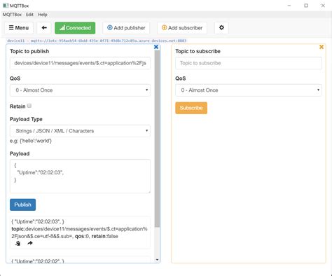 Connect To Iot Central App Directly Mqtt Without Sdk Microsoft Qanda