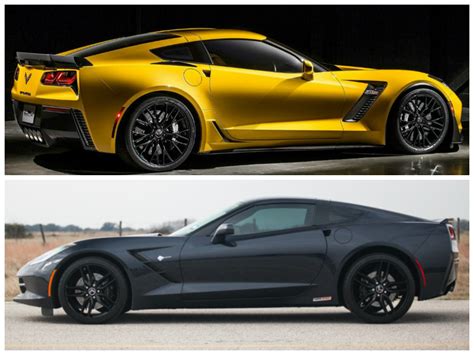 Hennessey Hpe650 Supercharged C7 Corvette Vs 2015 Corvette Z06 [video