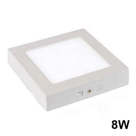 Led Cool White 8w Surface Panel Light At ₹ 620 Piece In Pune Id 16442740030
