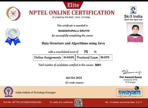 learningjourney nptel skilldevelopment adviceforlearners bandarupalli sruthi 34 comments