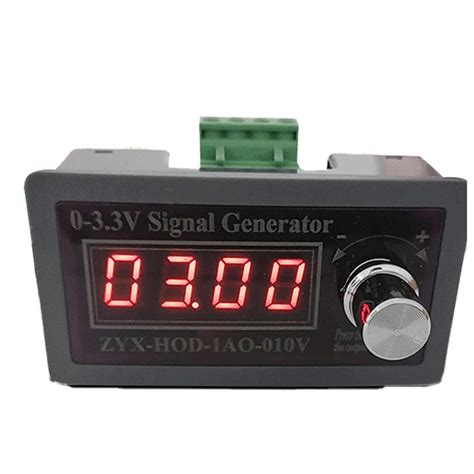 Adjustable Voltage Analog Simulator V Voltage Signal Generator Signal Sources PLC Signal