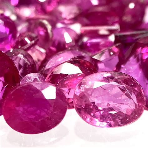 Yahoo オークション 天然ルビーおまとめ S 20ct 裸石 宝石 Ruby Rub