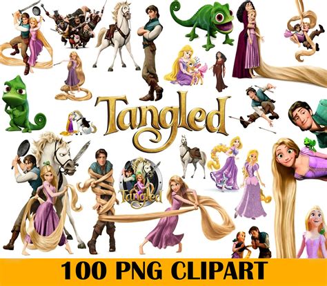 100 Png Tangled Clipart Tangled Png Disney Tangled Bundle Inspire