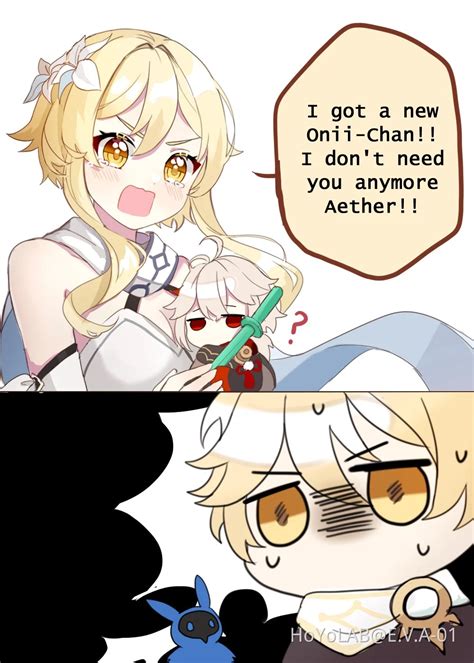 Lumine X Aether Version 2 Genshin Impact Hoyolab