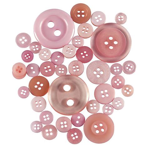 Buttons Round Assorted Shapes And Sizes 20g