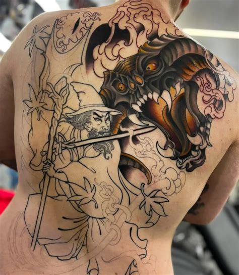 16 Bold Back Tattoo Ideas For Guys With Fierce Style Jawdrop Ink