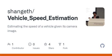 Github Shangethvehiclespeedestimation Estimating The Speed Of A