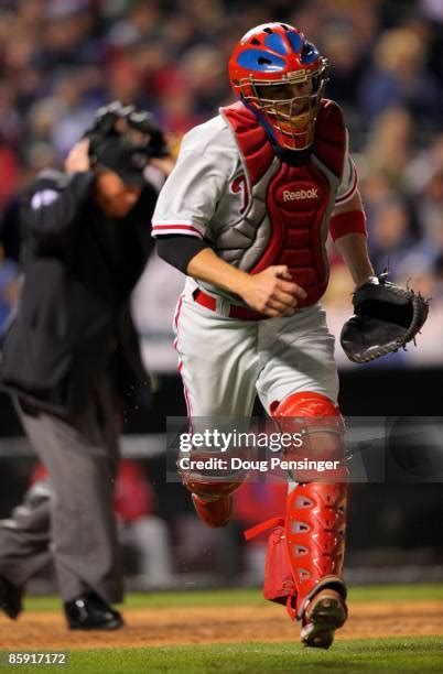 Philadelphia Phillies Chris Coste Photos And Premium High Res Pictures Getty Images