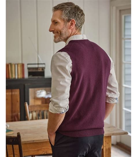 Elderberry Cashmere Slipover Woolovers Uk