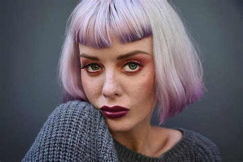 Short Hair With Bangs 2018