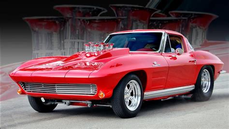 Classic 1964 Vette Cars Custom 1080p Muscle Chevy Chevrolet