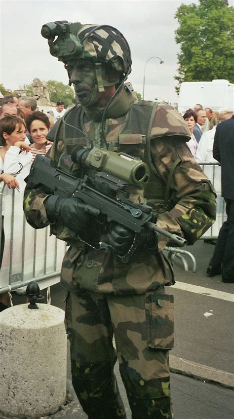 Modern Equipment And Uniform Of The French Army